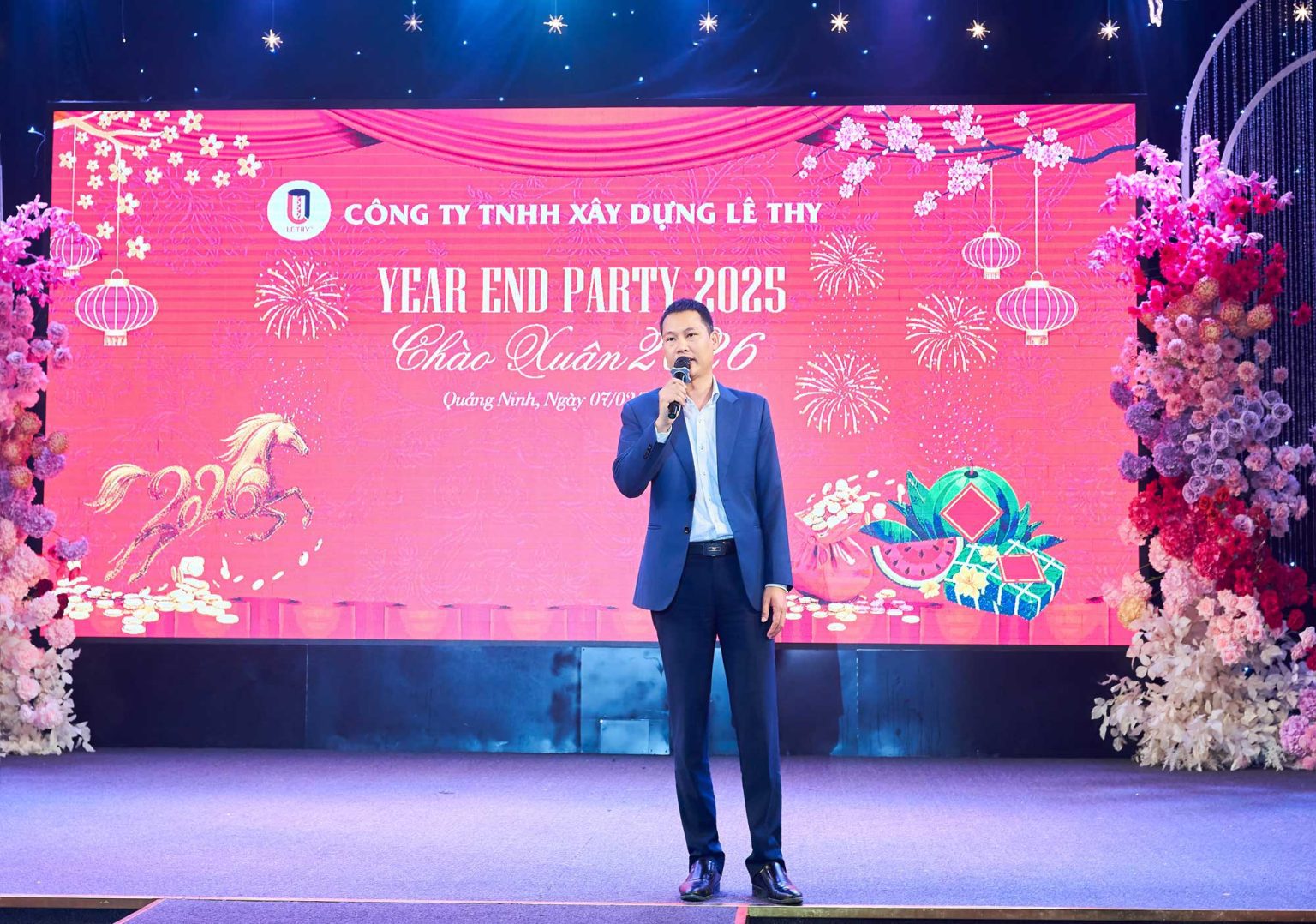 Year End Party 2025 Công ty Xây dựng Lê Thy tại TP.HCM & Quảng Ninh